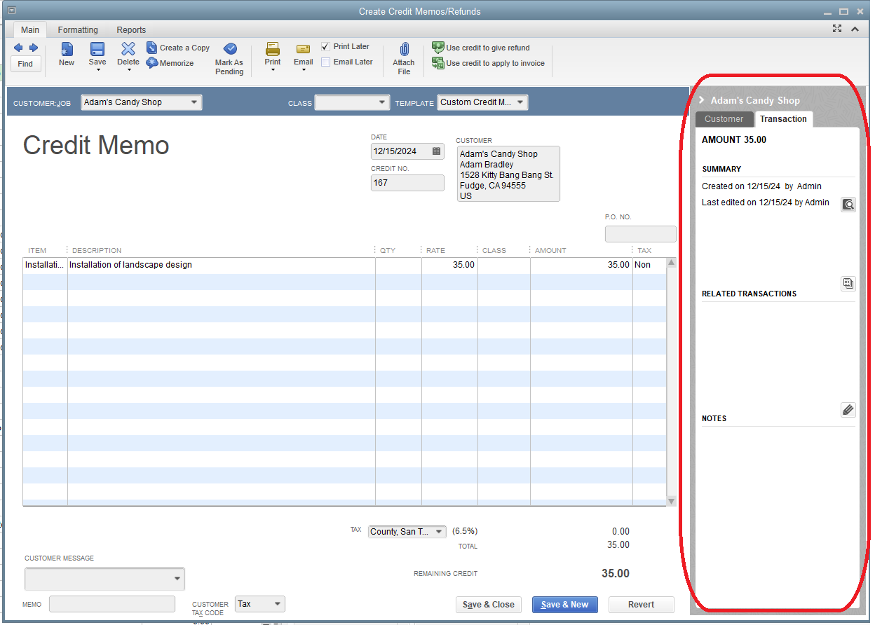 Issue a Refund - QuickBooks Desktop – FlexPoint
