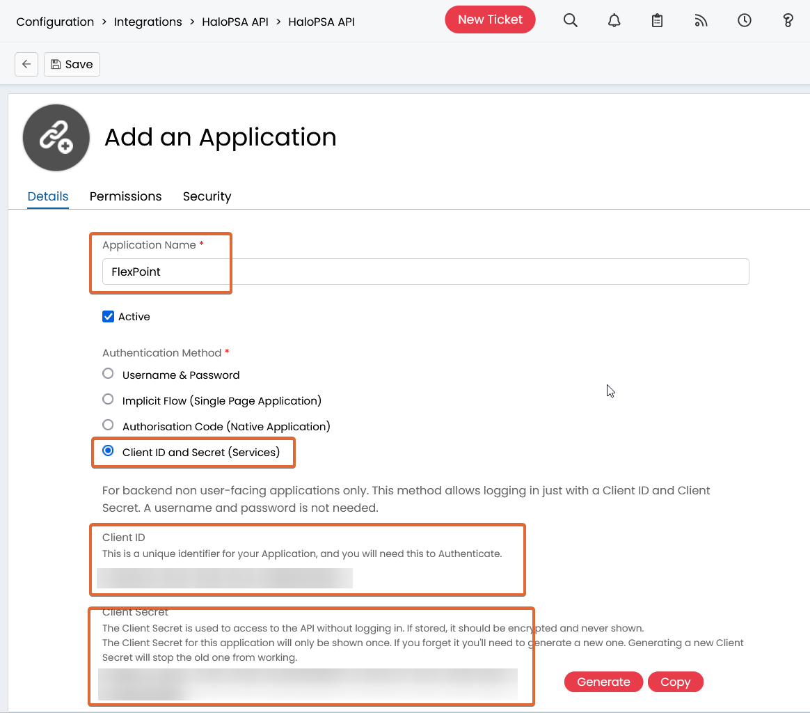 HaloPSA – FlexPoint