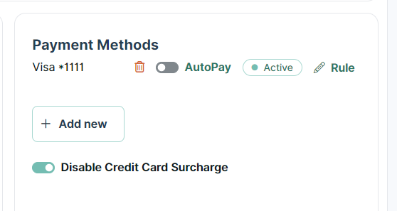 Credit Card Surcharge Per Customer – FlexPoint