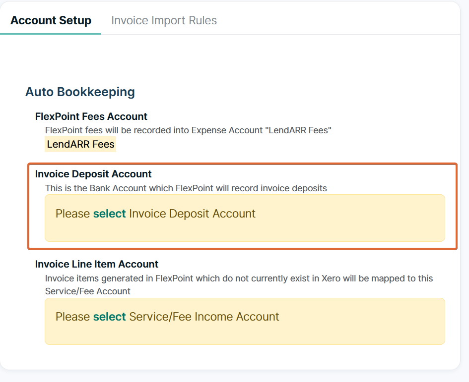 Integrations - Accounting – FlexPoint