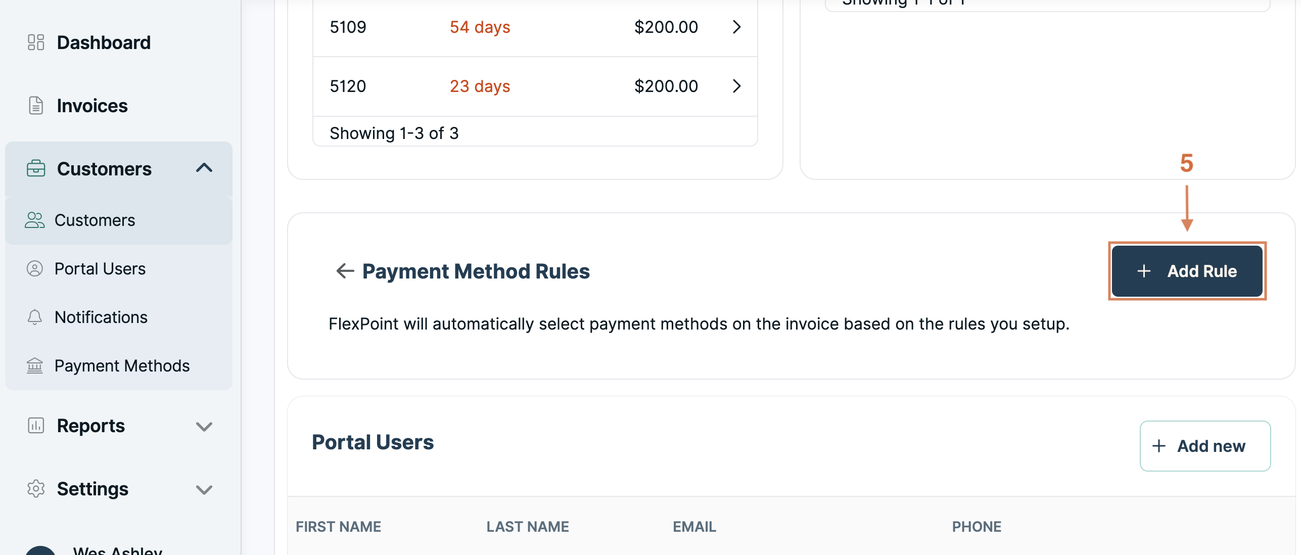 How to Add a Payment Method Rule – FlexPoint