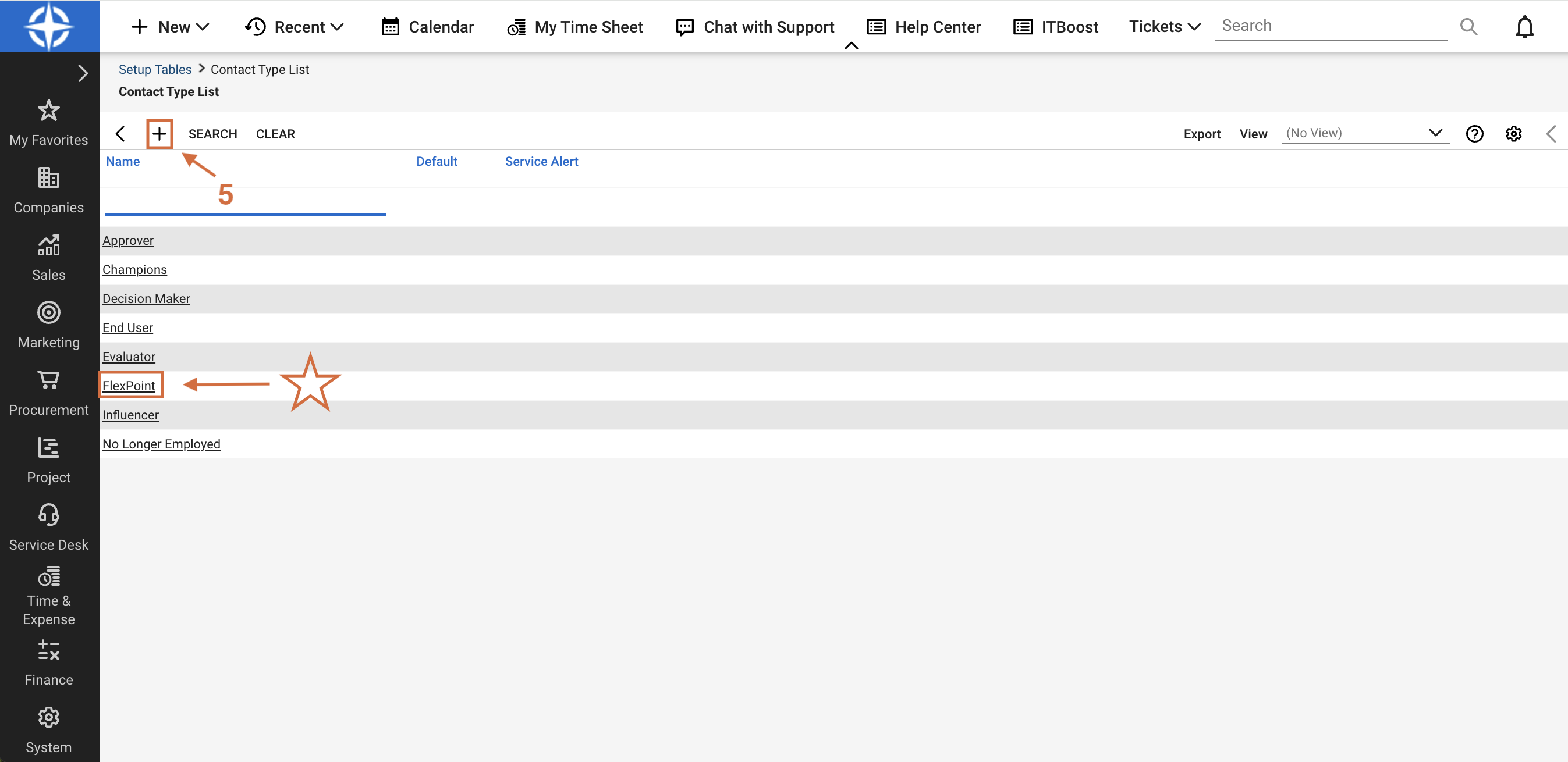 How to Create a FlexPoint Contact Type - ConnectWise – FlexPoint