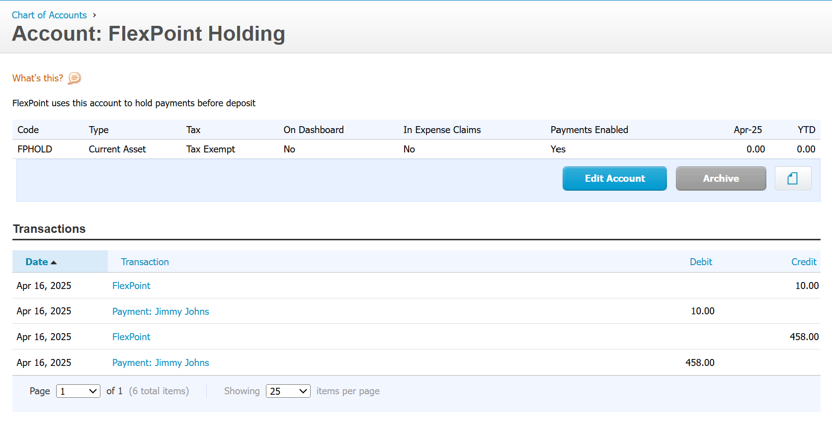 Deposit Reconciliation in Xero – FlexPoint