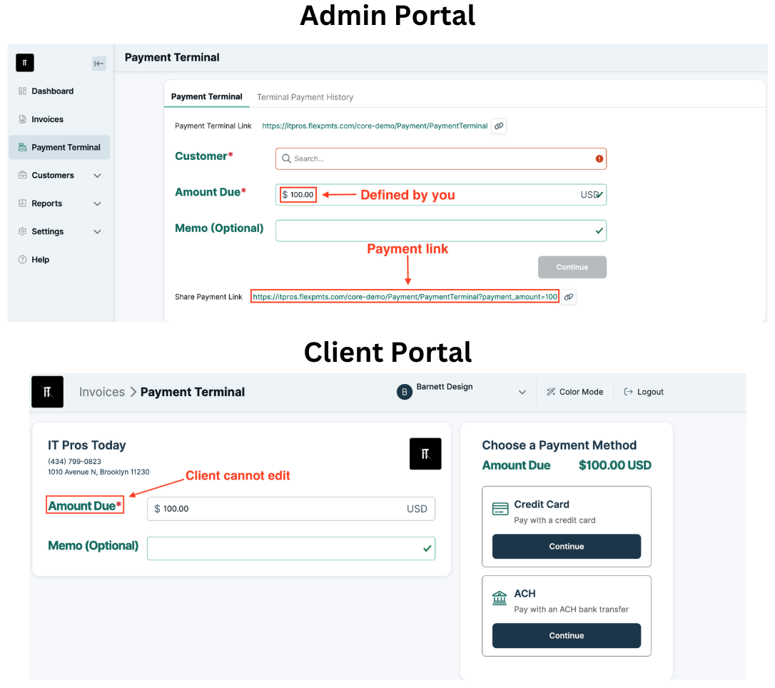 Virtual Payment Terminal - How it Works – FlexPoint