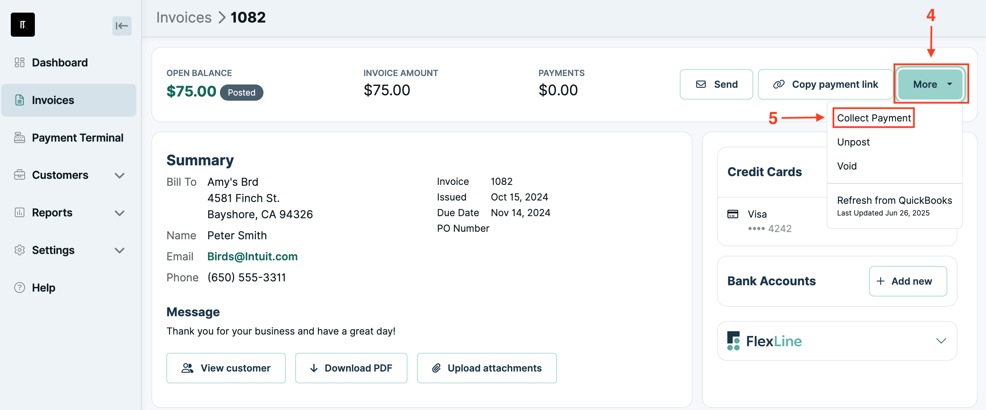 Partial Payments - Admin Portal – FlexPoint