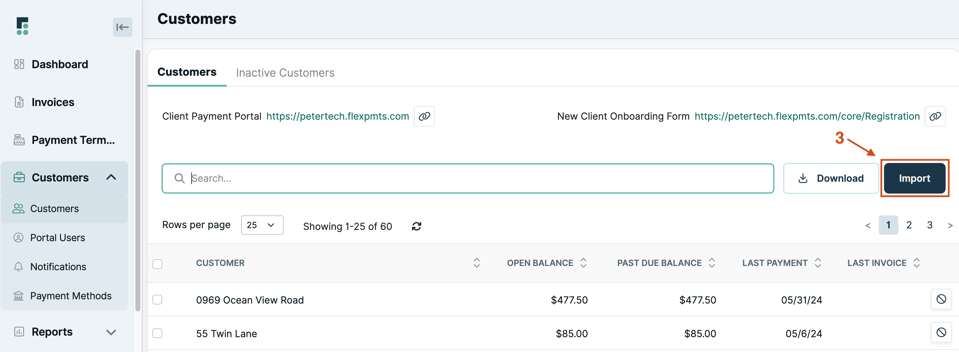 How to Import a Customer – FlexPoint